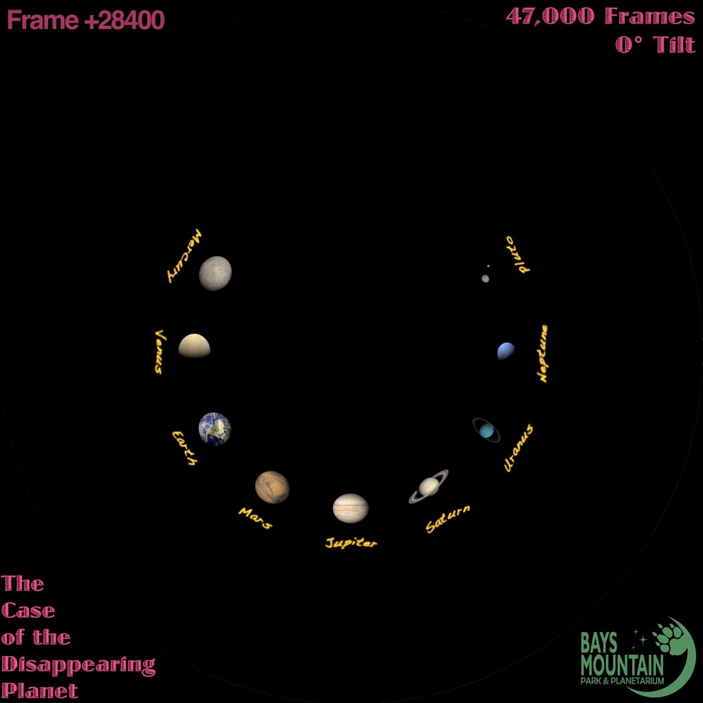 The Case of the Disappearing Planet – Full-Dome - Bays Mountain Park ...